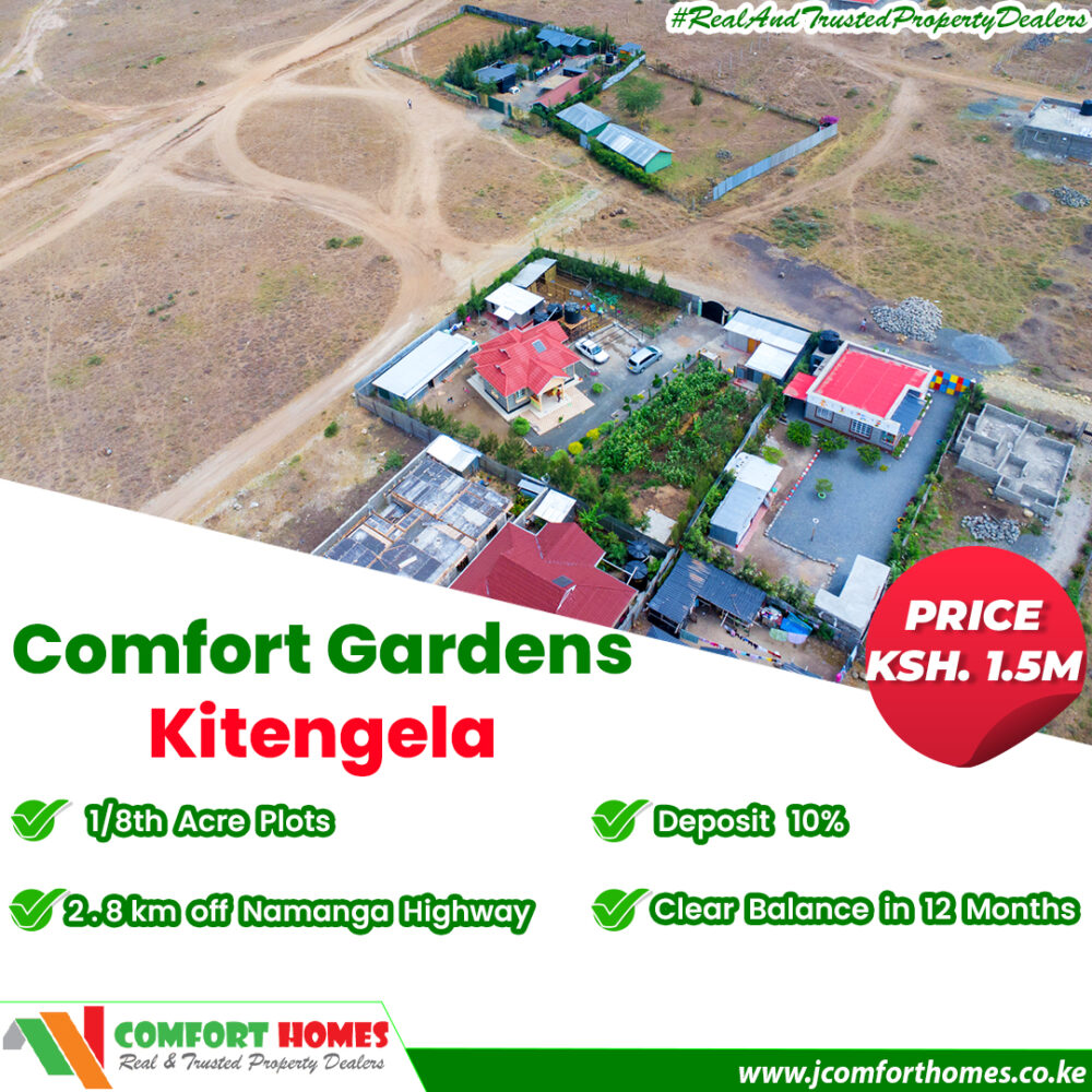 Kitengela Kimalat Gated Plots Phase 1 & 2 | Comfort Homes - Affordable ...